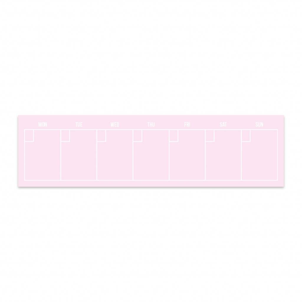 Post-it planner settimanale rosa – Pencil Panda